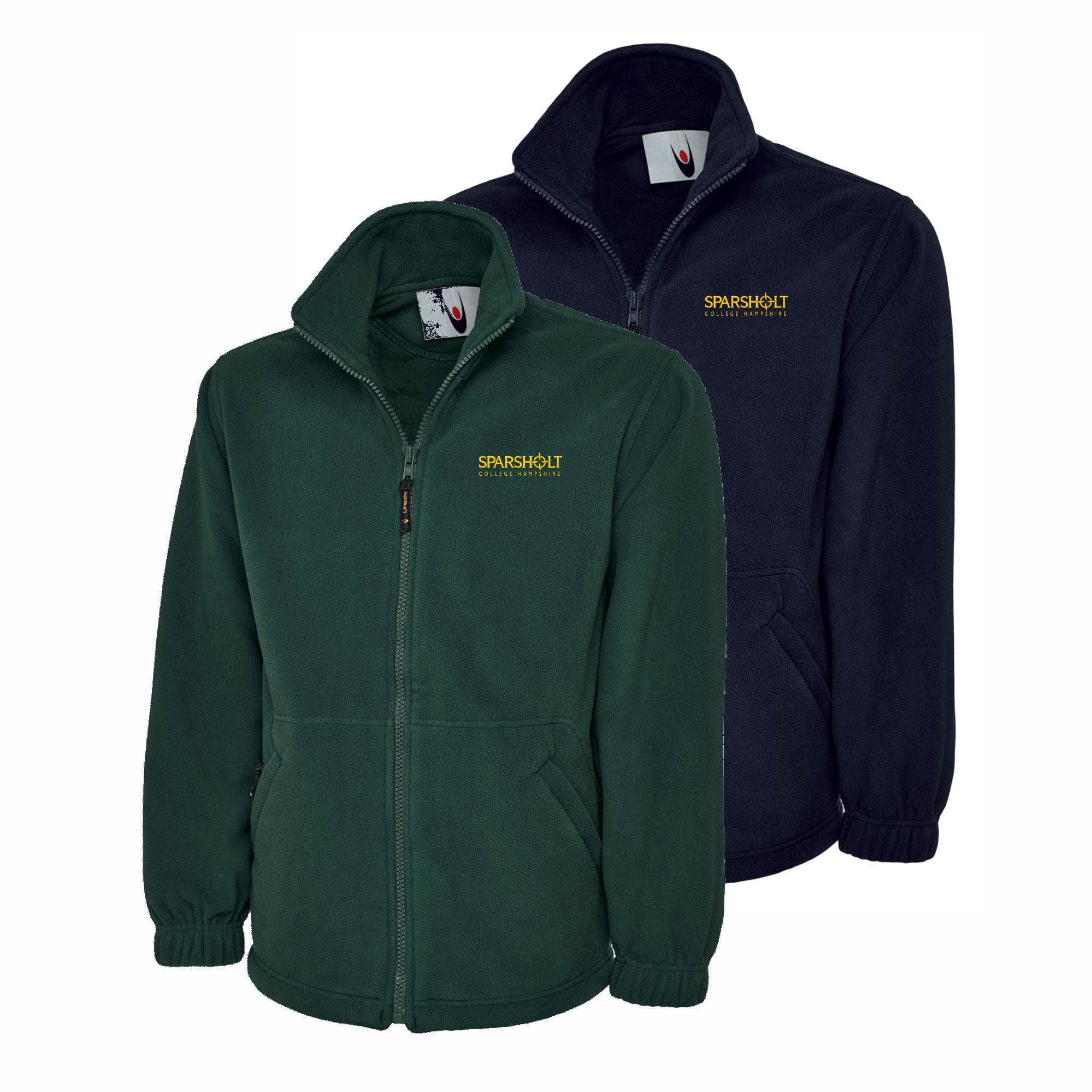 Sparsholt College Fleece Jacket – GB Map – Creative Images