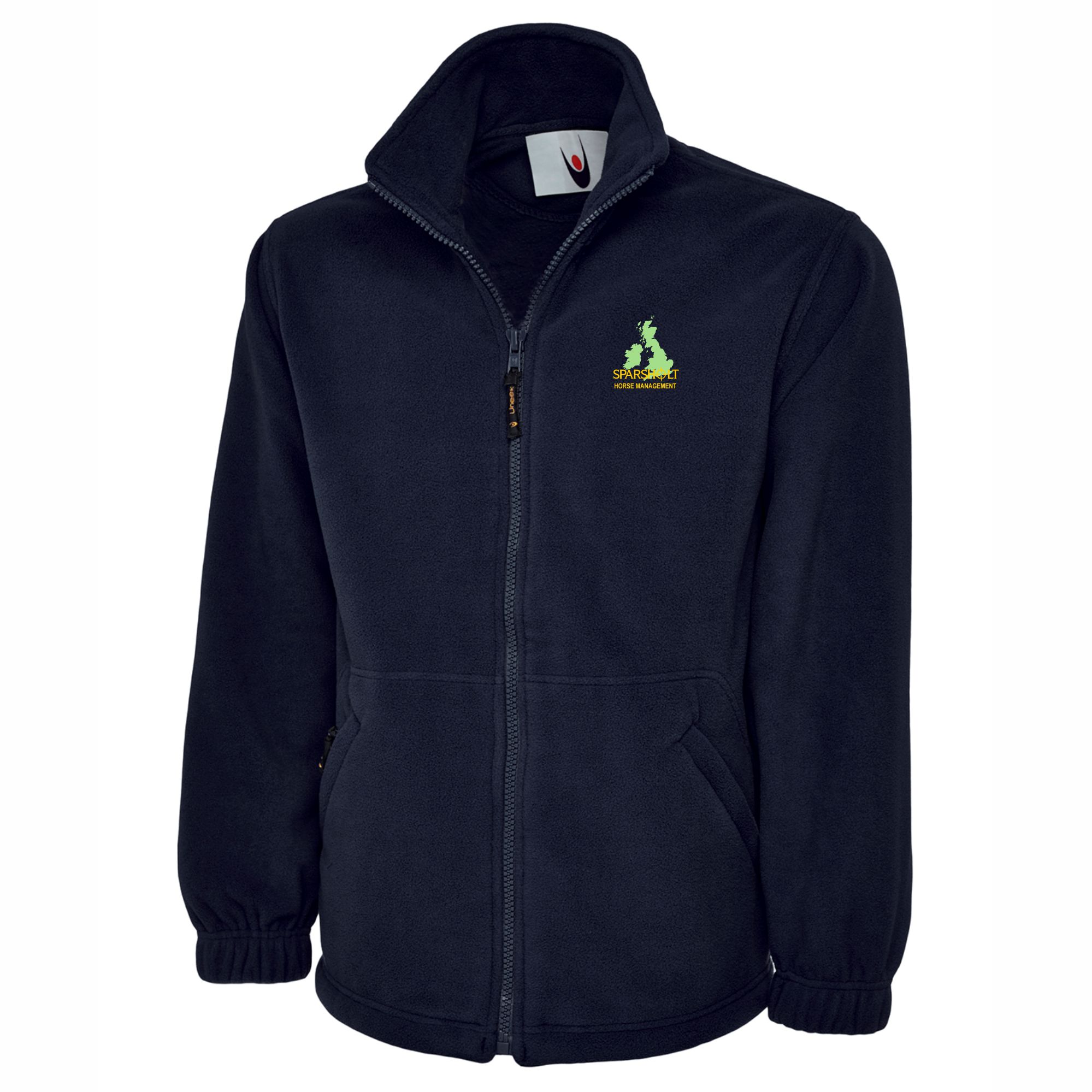 Sparsholt College Fleece Lined Waterproof Jacket – GB Map – Creative Images